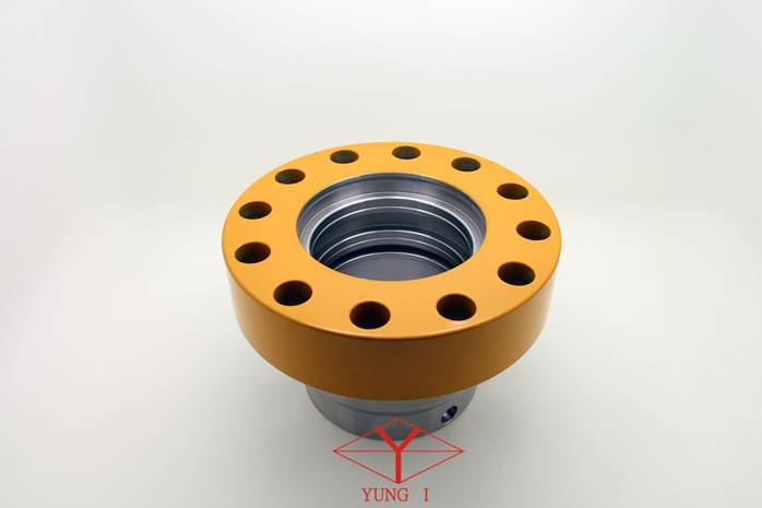 Excavator hydraulic cylinder cover(head)