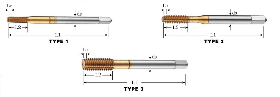 FT-82314-TiN Coated Forming Taps