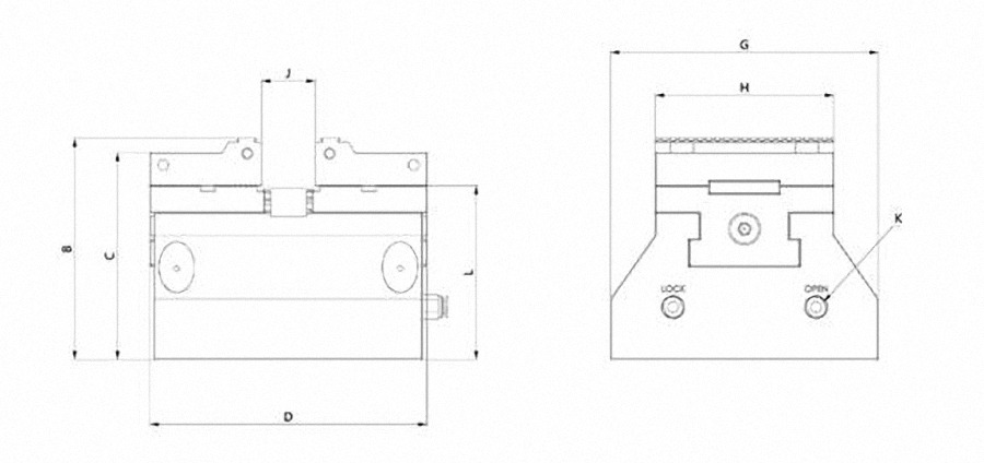 5-AXIS AIR VISE PSC-100