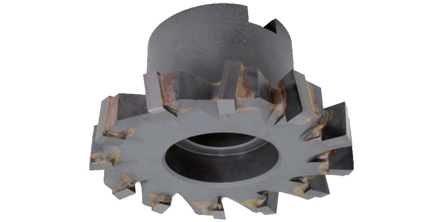 CARBIDE TIPPED STAGGERED TOOTH FACE MILLING CUTTER (CHIDORI TOOTH)
