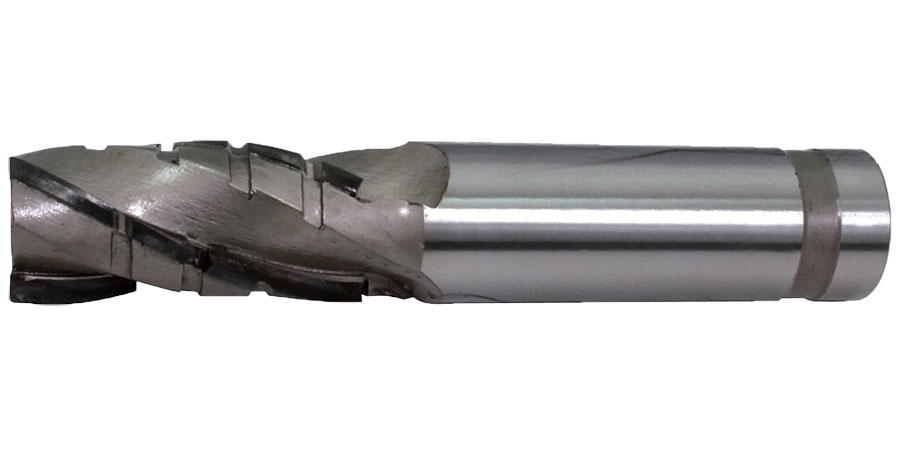 CARBIDE TIPPED OVER-CENTER END MILL